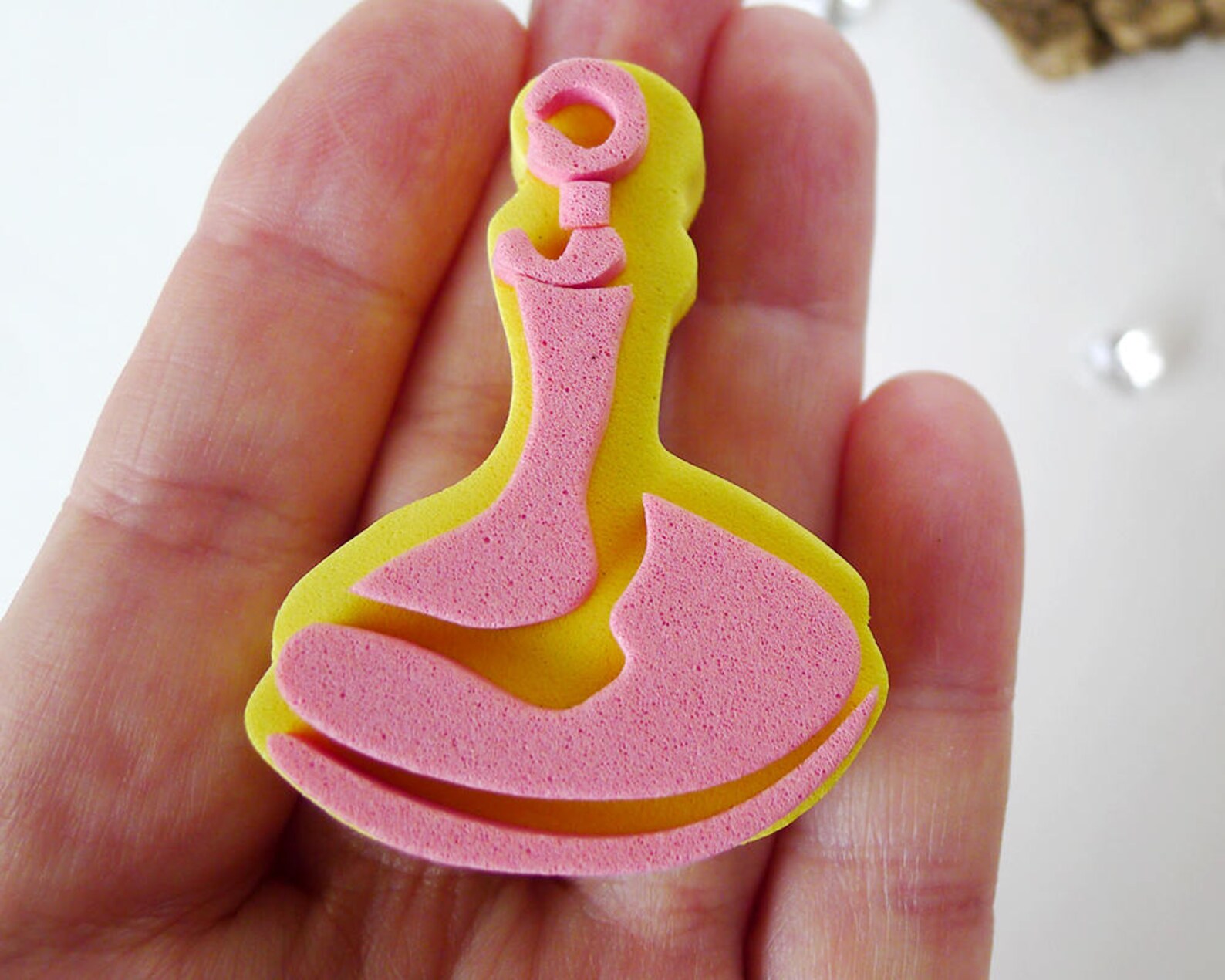 Perfume Bottle Stamp Perfume Stamp Craft Foam Stamp Girly - Etsy