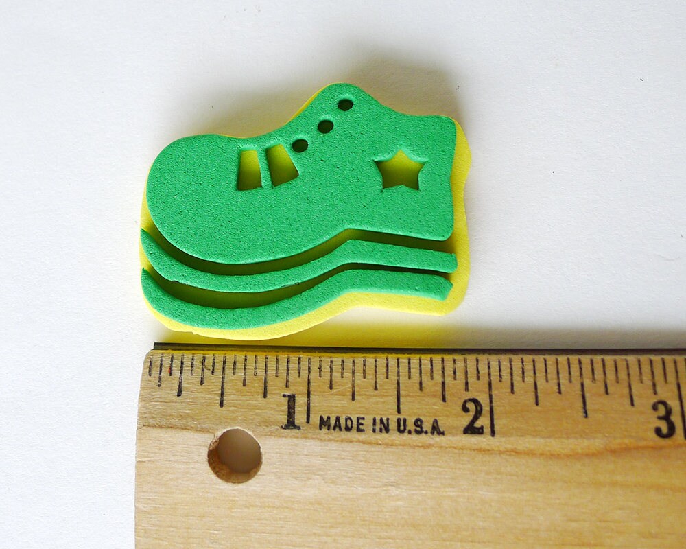 Tennis Shoe Stamp Converse Stamp Craft Foam Stamp Bride | Etsy