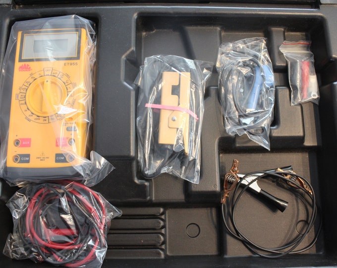 MAC Tools ET955 Automotive Digital Multimeter With Accessories in Hard ...