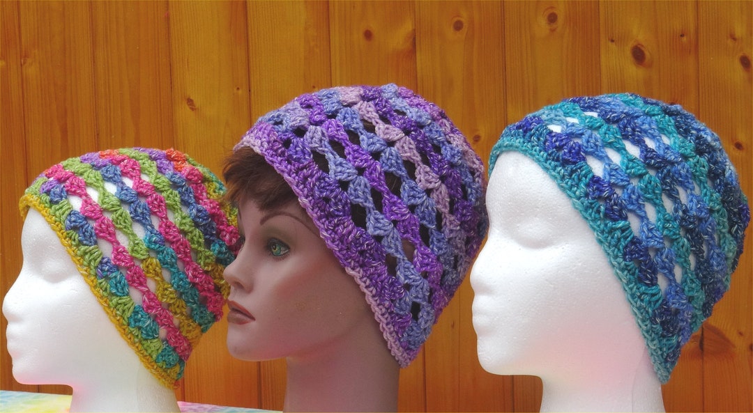 Easy Shell Stitch Hat Pattern - Etsy