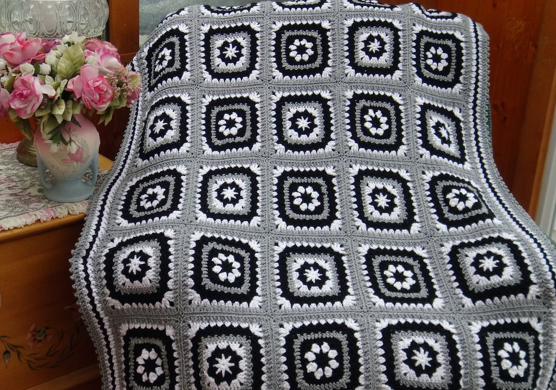 Starry Night Afghan Blanket PDF Pattern Download - Etsy