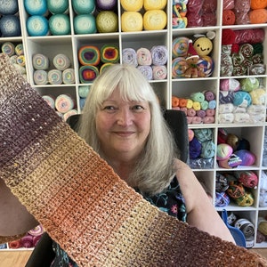 Easy Crochet Fall Trails Scarf Pattern Download - Etsy