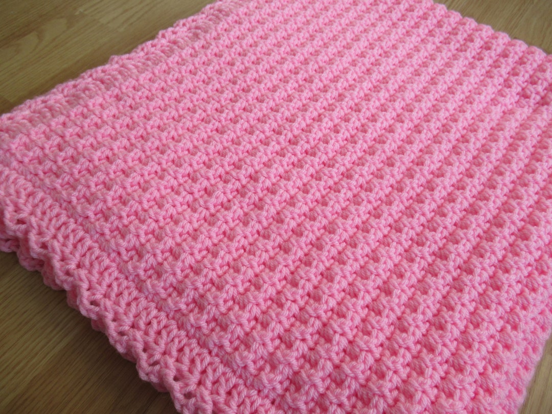 One Skein Little Angel Baby Blanket Crochet Pattern Download - Uses One ...