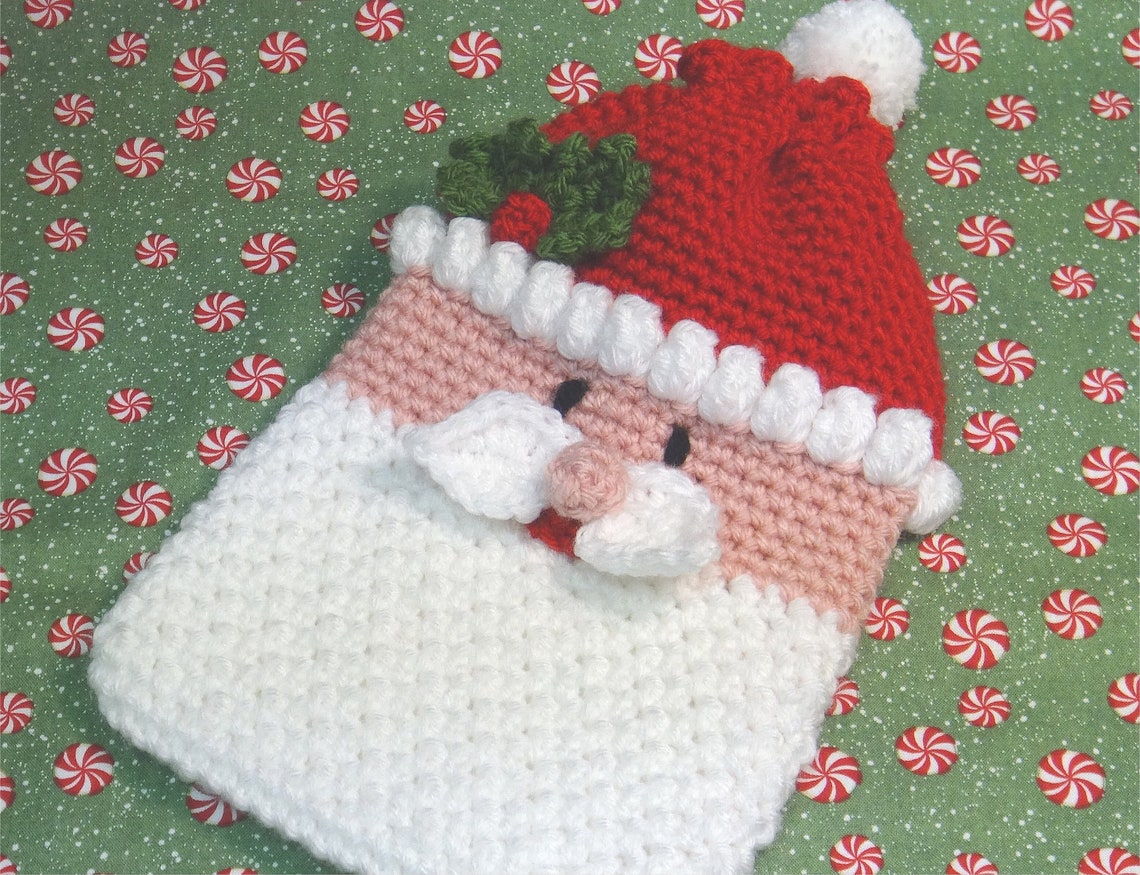 Crochet Secret Santa Bag Pattern PDF - Etsy