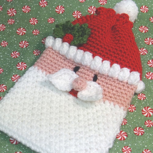 Crochet Secret Santa Bag Pattern PDF - Etsy