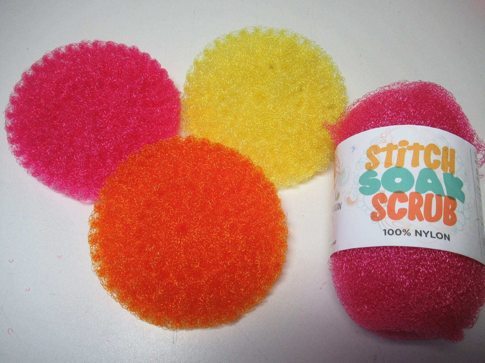 Fun Crocheted Textured Dish Scrubber / Scrubby / Scrubbie PDF PATTERN ...