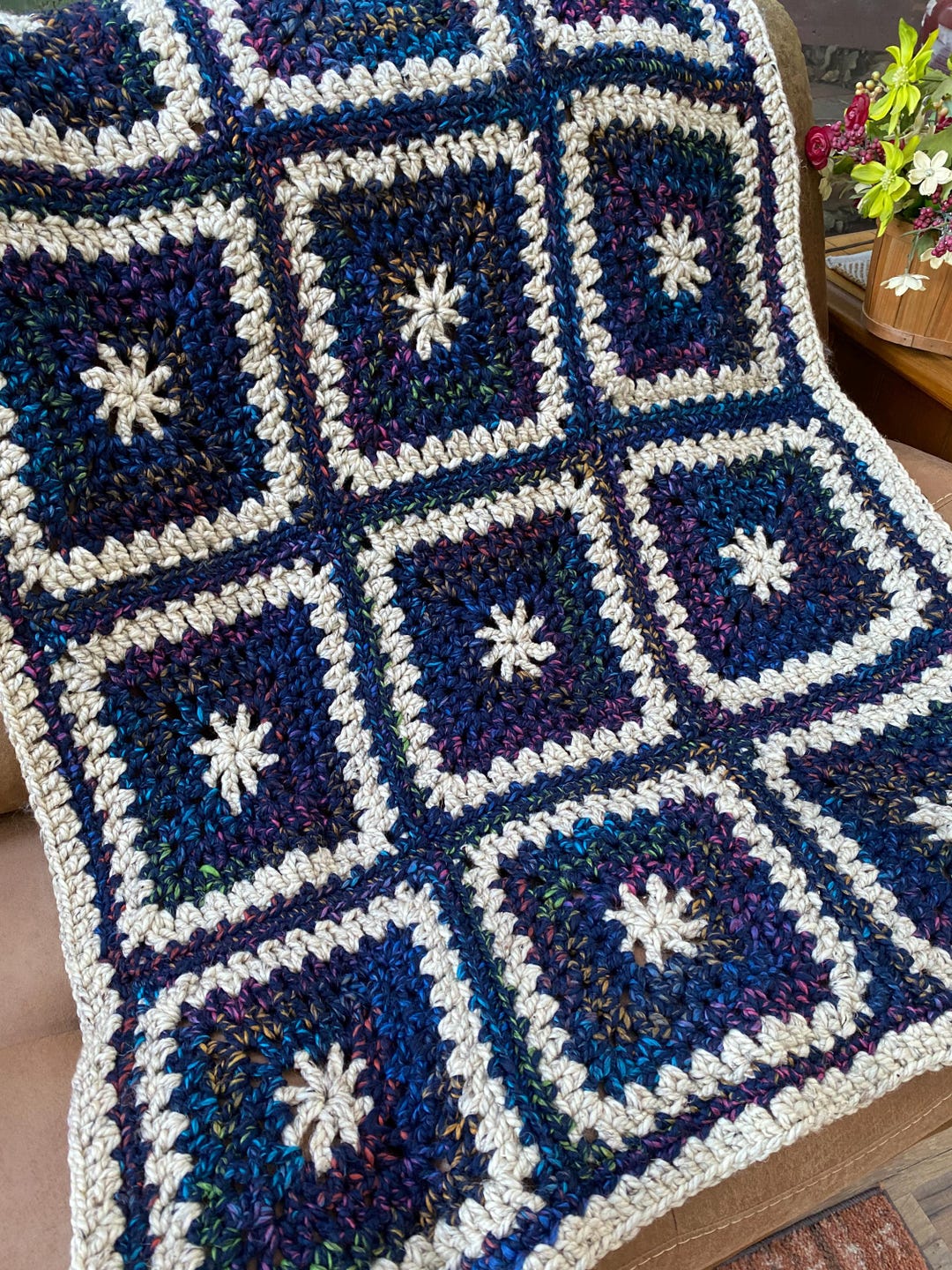 Crochet City Lights Throw Pattern Download - Etsy