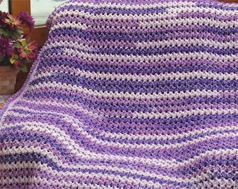 Afghan Purple | Etsy