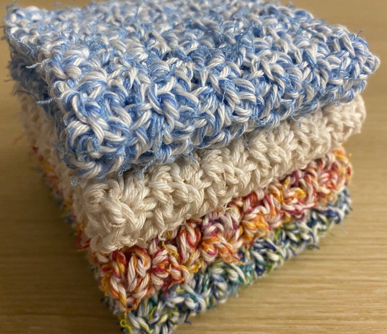 Easy Crochet Super Simple Wash Cloth Pattern Download - Etsy