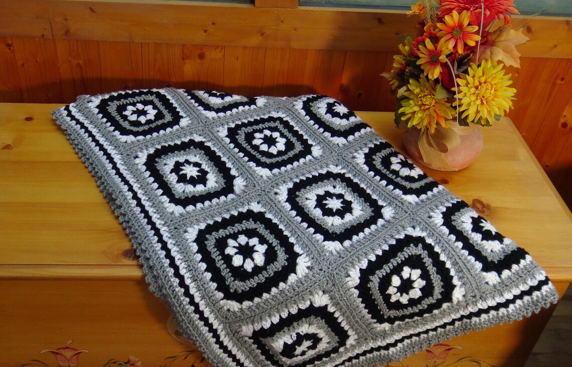 Starry Night Afghan Blanket PDF Pattern Download - Etsy