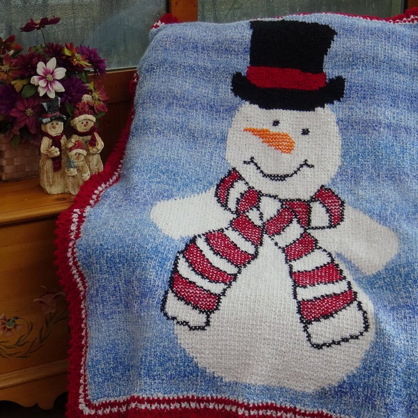 Crochet Snowman - Etsy