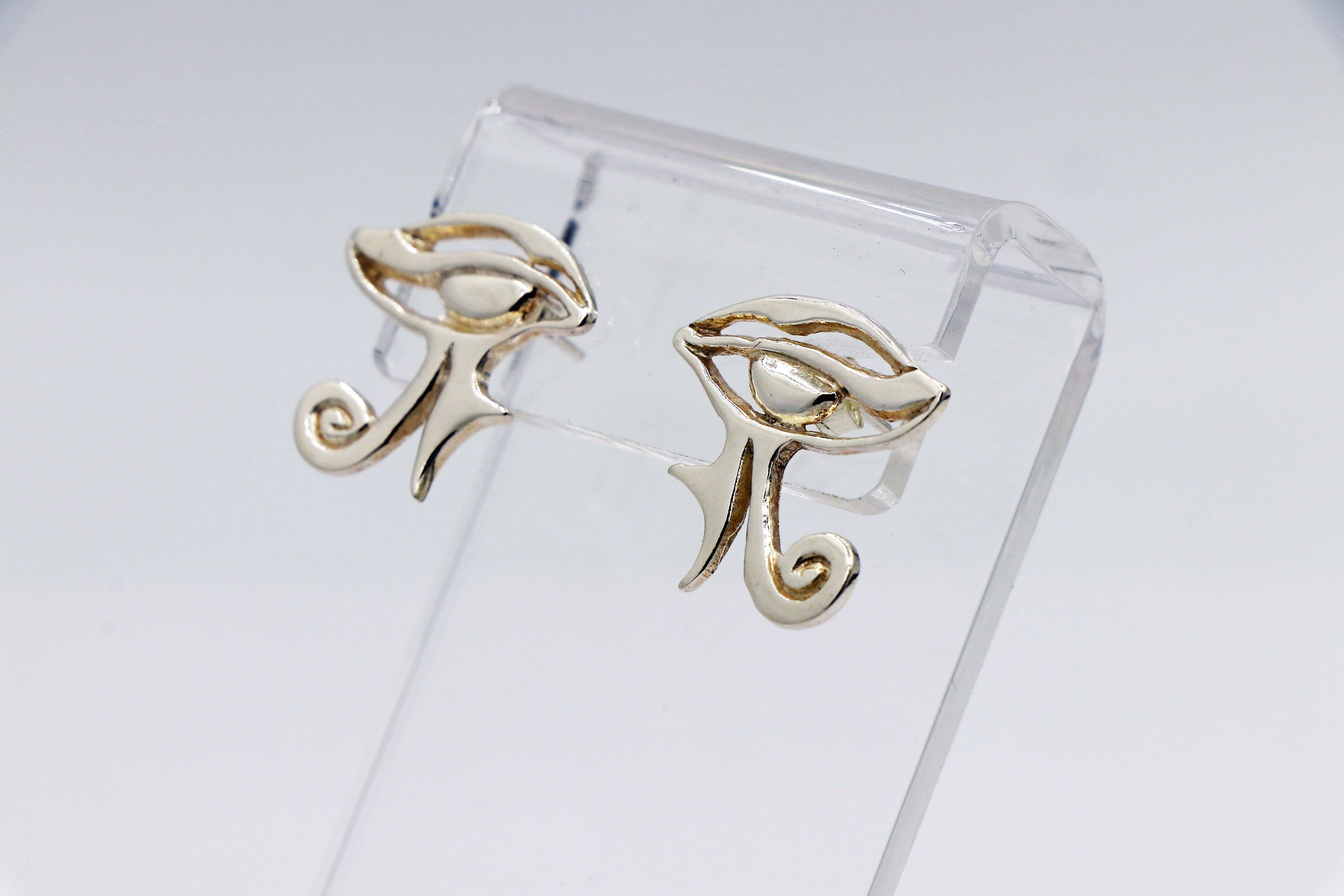 Eye of Horus Stud Earrings, Eye of Horus, the Eye Earring Studs, Evil ...