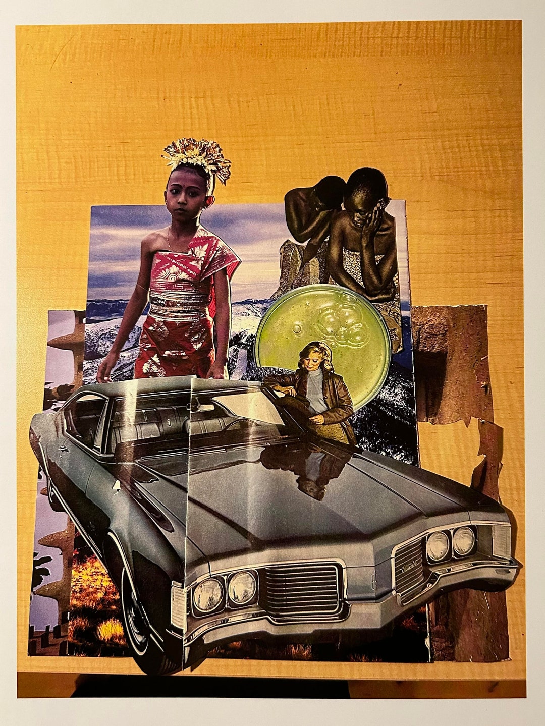 Surrealist Vintage Collage Print // Art // Collage // Surrealist Art ...