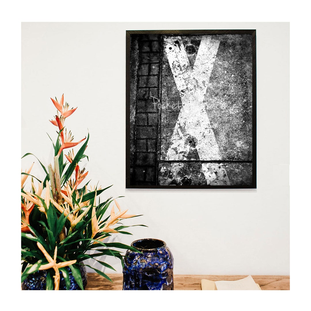 LETTER X | Alphabet Letter Photography | Custom Family Name Artwork ...