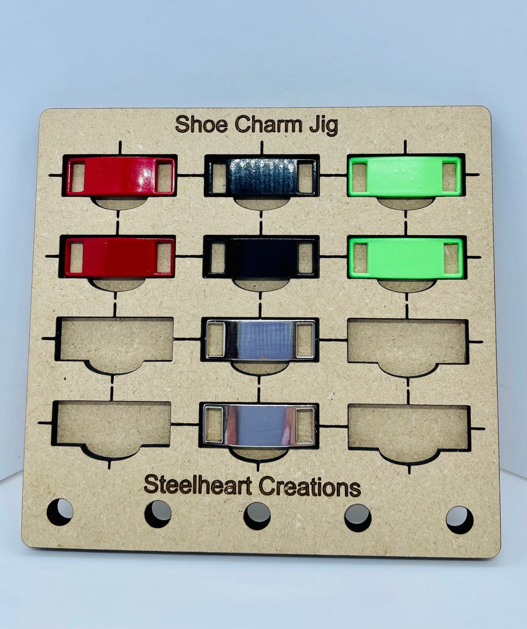Shoe Charm Jig for Laser Engraving - Etsy