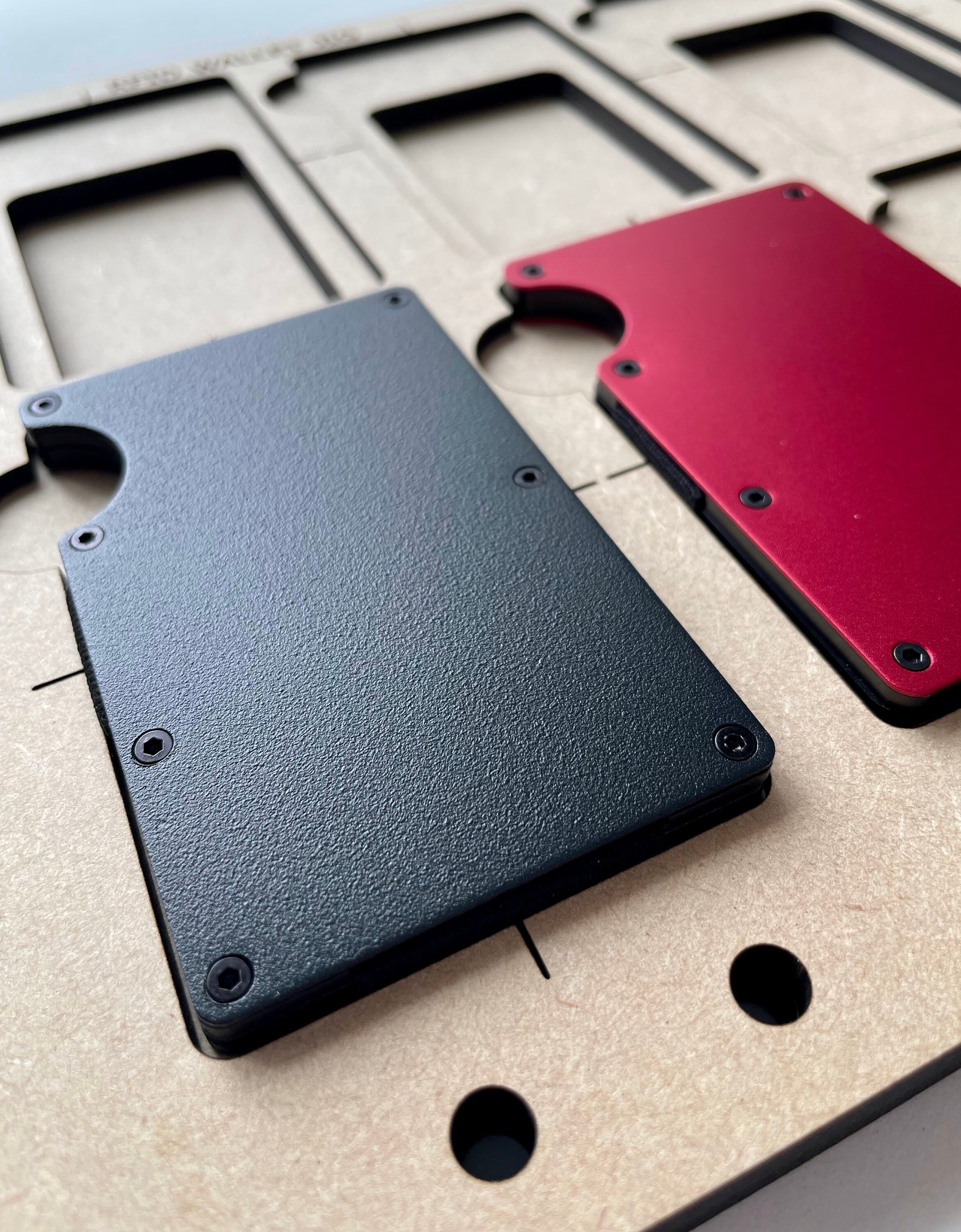 Minimalist RFID Wallet 6 Slot Jig for Laser Engraving - Etsy