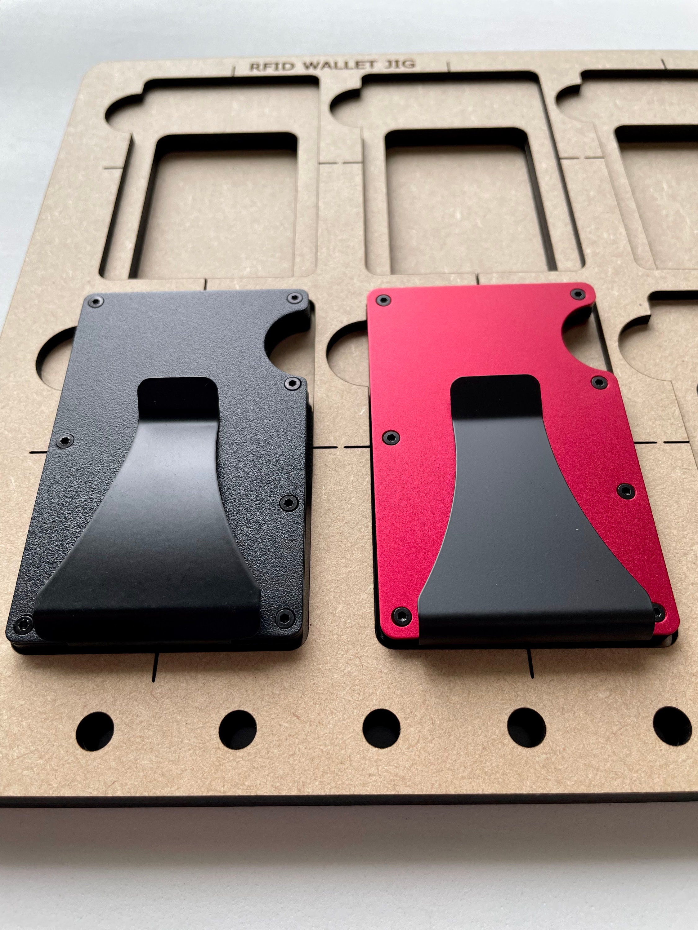 Minimalist RFID Wallet 6 Slot Jig for Laser Engraving - Etsy