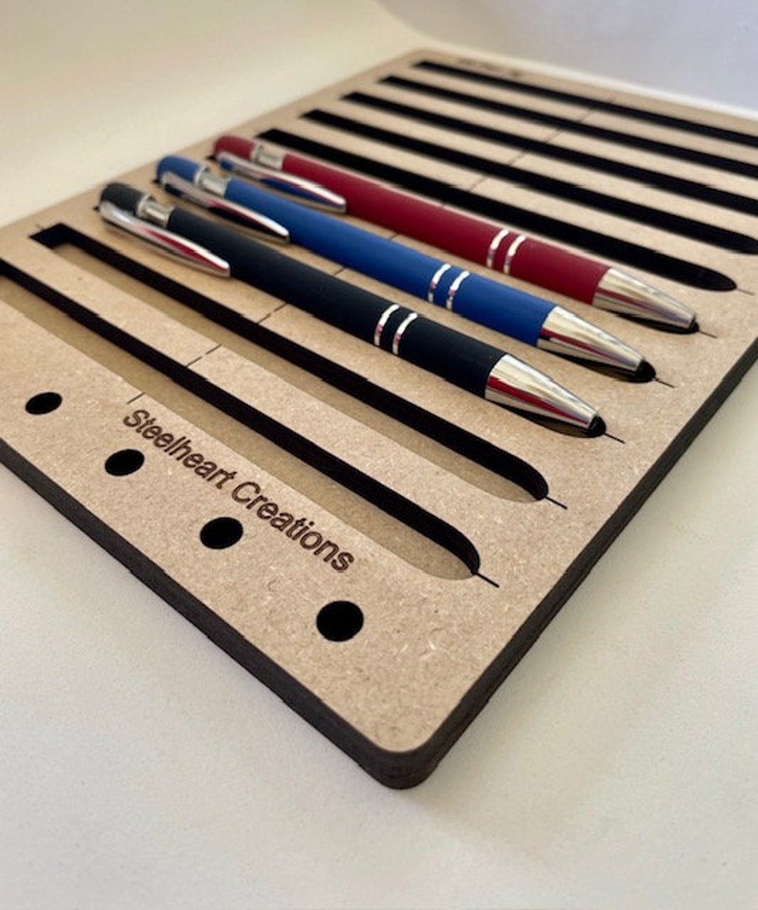 10 Slot Ink Pen Jig for Laser Engraving - Etsy