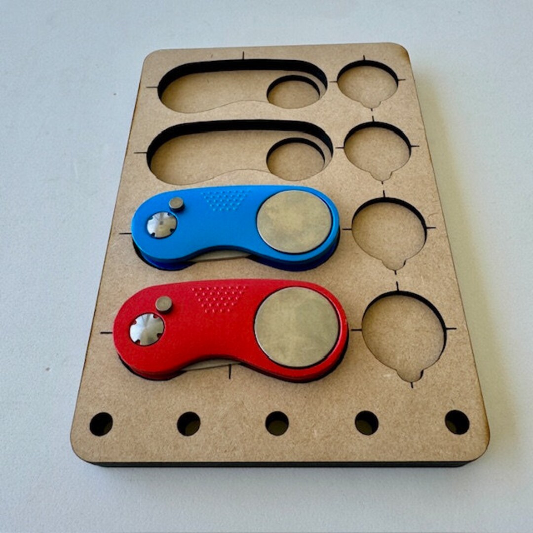4 Golf Divot Tool and (4) 1" Ball Marker Jig Digital Files Svg, Png, Ai ...