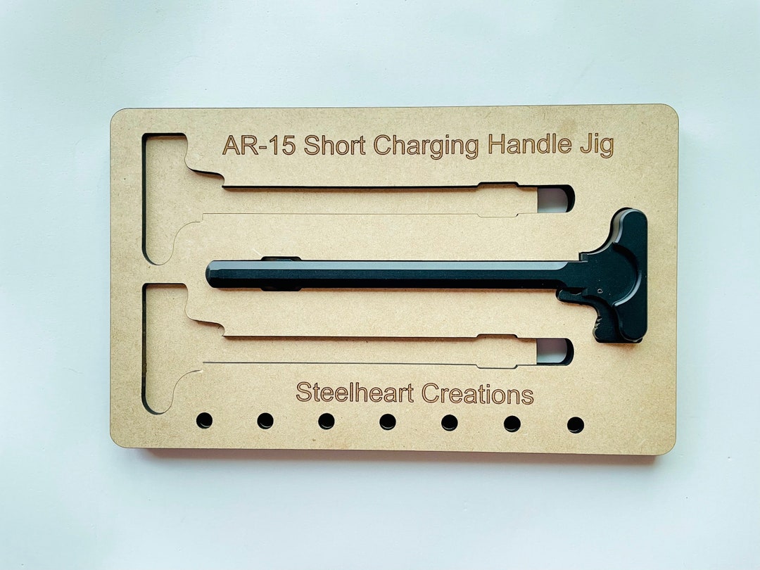Short Charging Handle Jig for Laser Engraving - Etsy