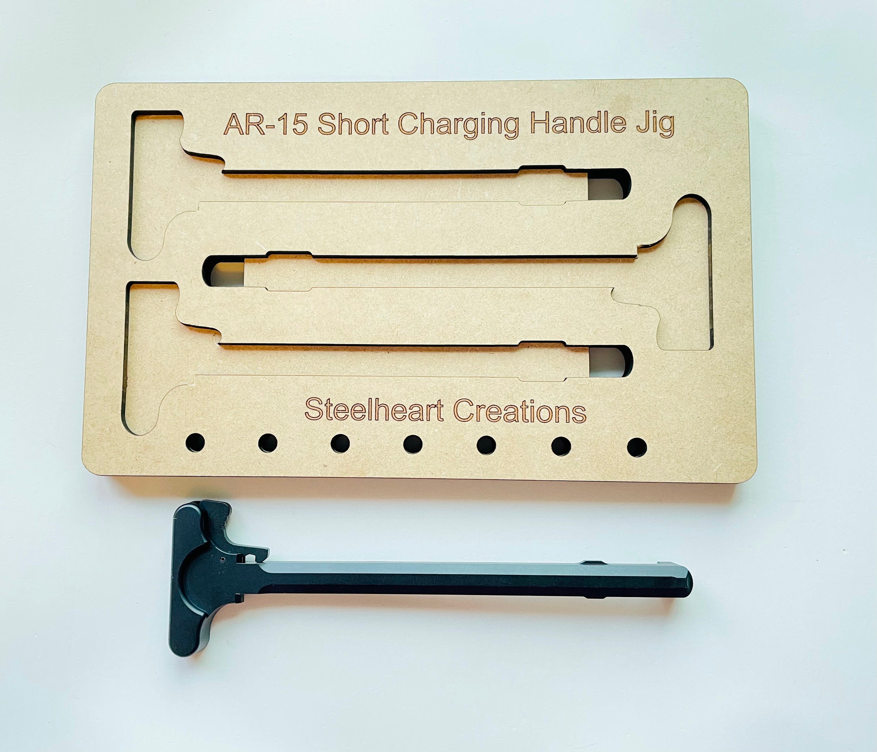 Short Charging Handle Jig for Laser Engraving - Etsy