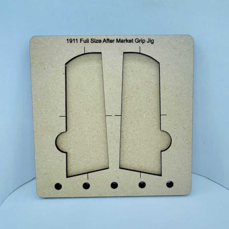 1911 Grip Laser Template - Etsy UK