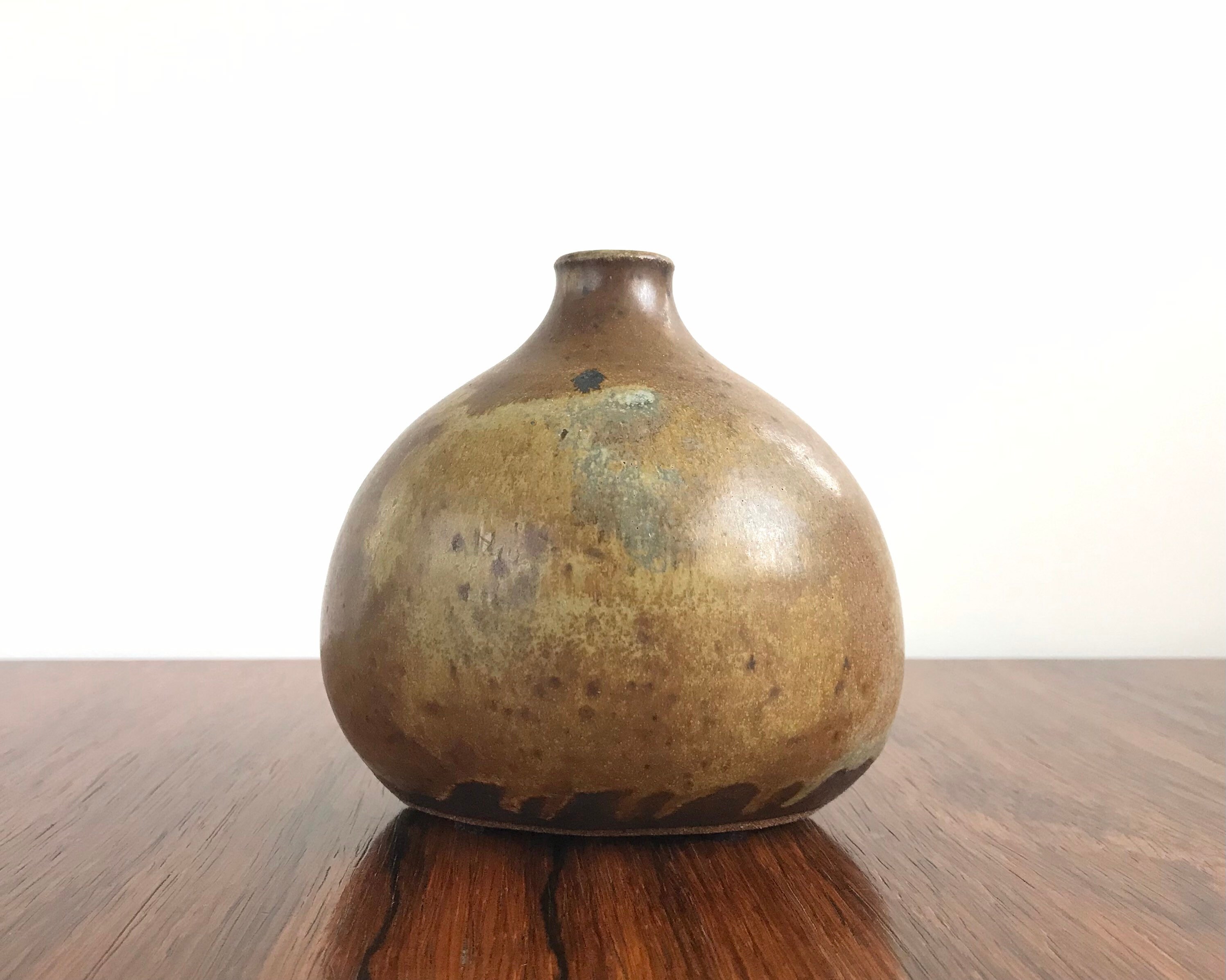 Wayne Chapman Studio Pottery Weed Pot / Vase Mid Century - Etsy