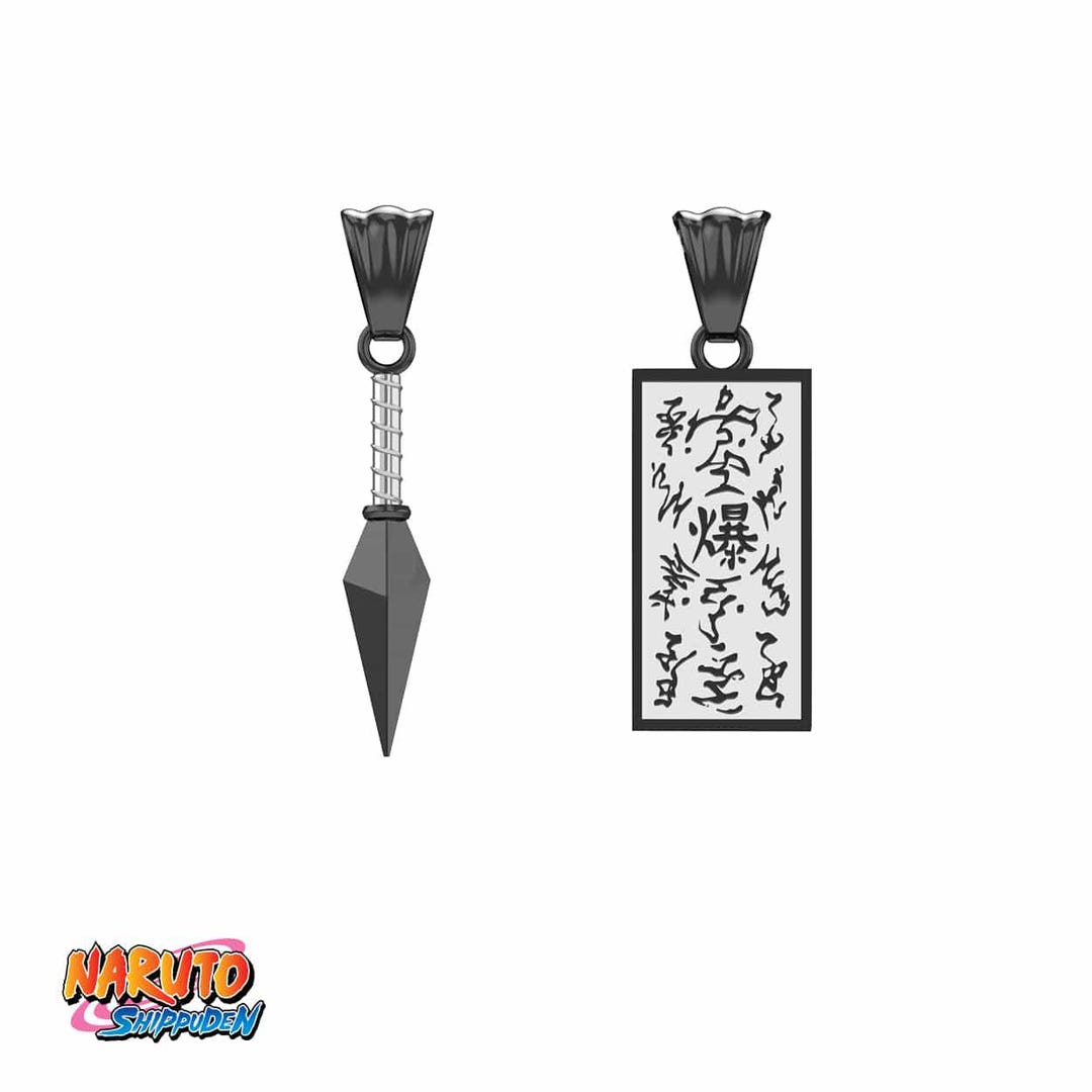 Naruto™ Paper Bomb Kunai Pendant - Etsy