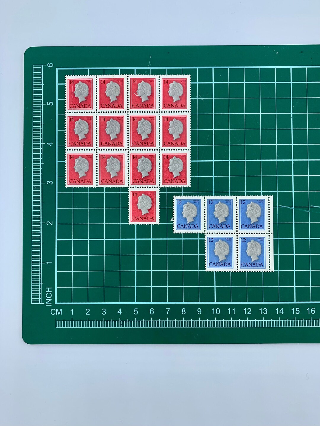 18 Queen Elizabeth CANADIAN Stamp Set Excellent Condition Invitations ...