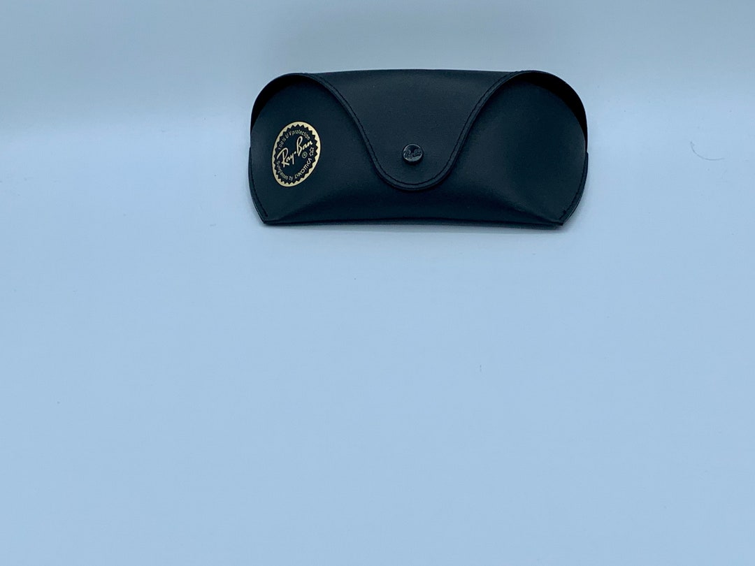 RAY BAN Ray-ban Soft Black Glasses Case or Sunglasses Case in Excellent ...