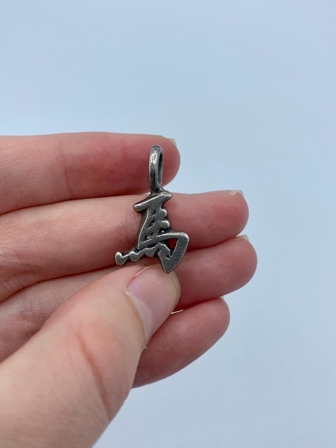 Pewter Horse Symbol - Pewter Pendant or Charm - Chinese Zodiac ...