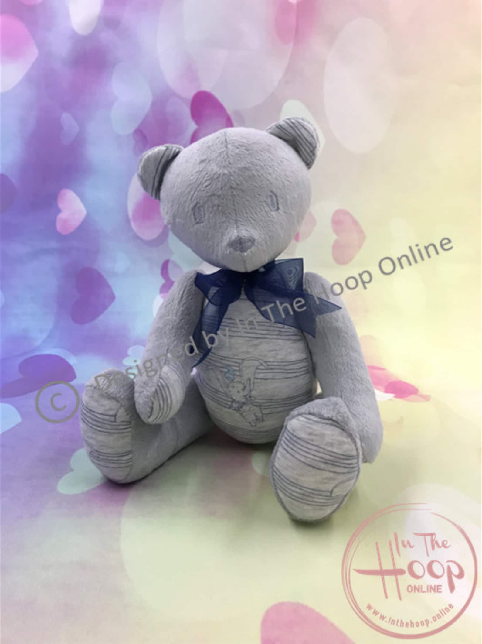 Easy Large Teddy Bear Memory Bear Sewing Pattern - Etsy