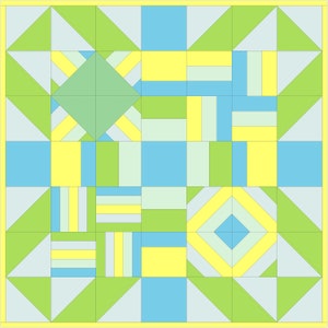 Quilt Basics - in the Hoop Quilt Blocks Set Machine Embroidery Design ...