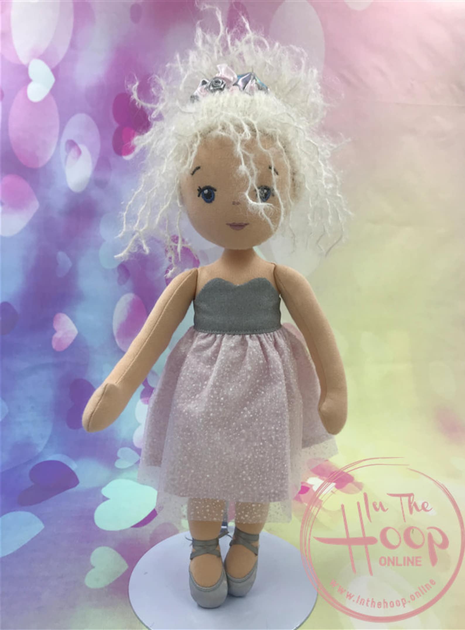 In the Hoop Doll Rag Doll (ITH) - Amelie Rag Doll for 7x5 Hoop Machine ...