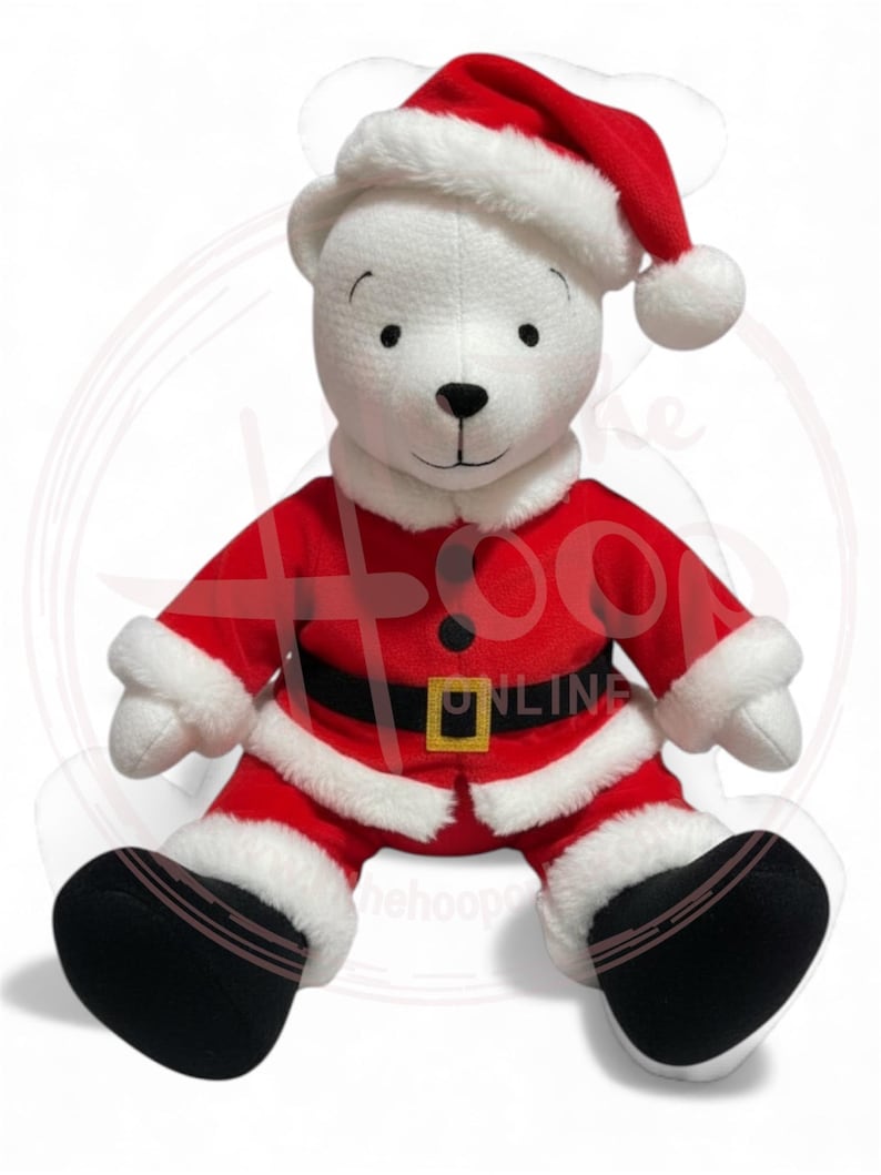 In the Hoop Teddy Memory Bear With Secret Zip Pocket - SET 3 Sizes (ITH ...