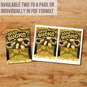 Senior Graduation Money Holder, Class of 2025 High School Cash Gift ...