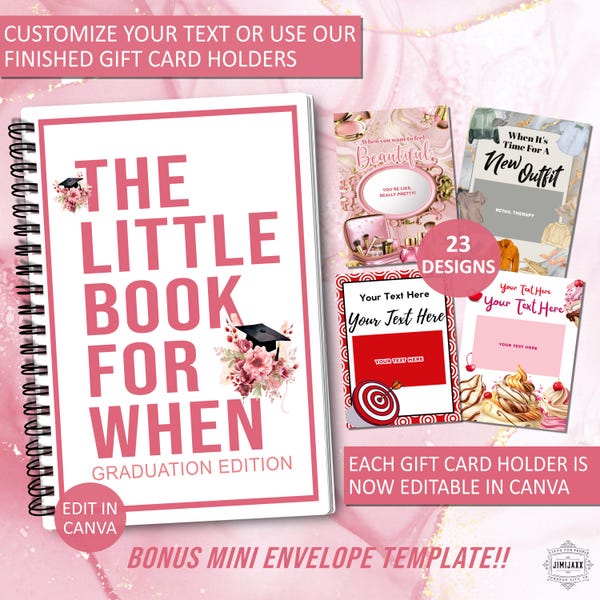 Gift Card Book for Graduate - 60+ Gift Ideas for 2025