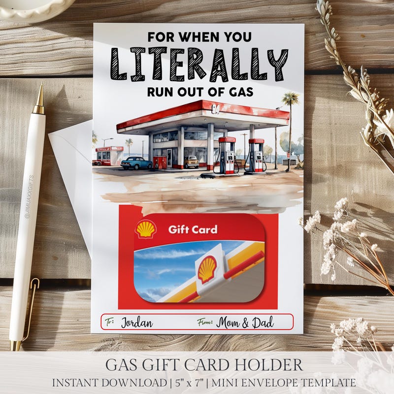 Gas Cards - Etsy