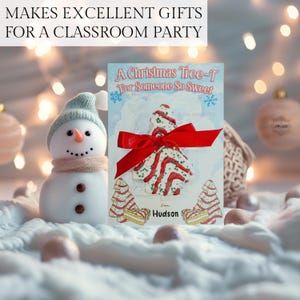 Christmas Tree Cake Treat Card, Easy DIY Holiday Gift for Teachers ...