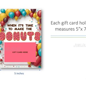 Happy Birthday Gift Card Holder, Birthday Book Gifts, Printable ...