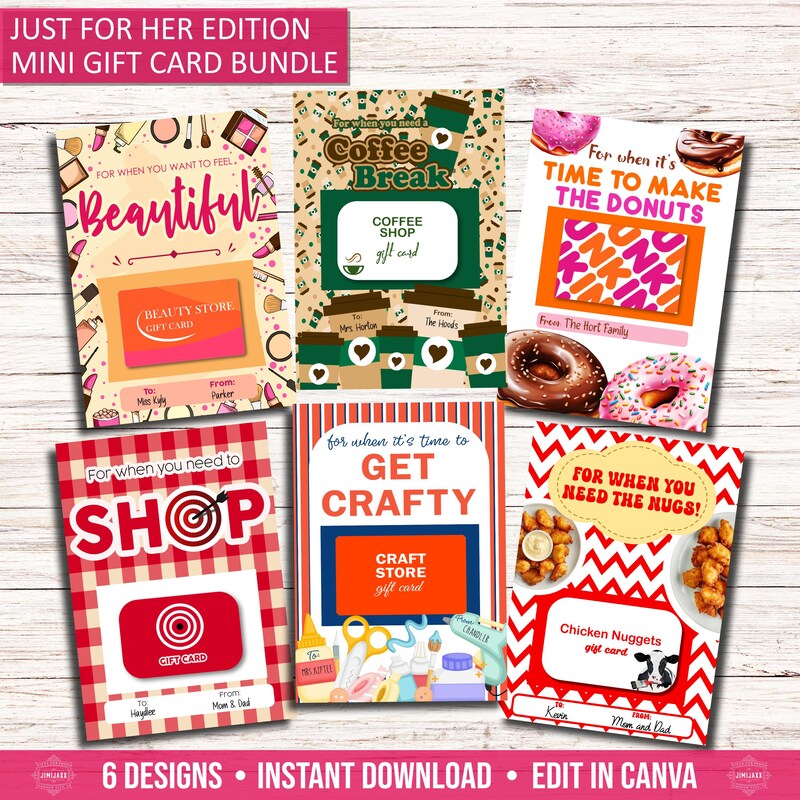 Mini Gift Cards - 60+ Gift Ideas for 2025