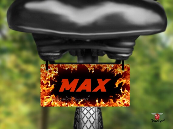 Mini License Plate for Kids Bike License Plate Personalized | Etsy