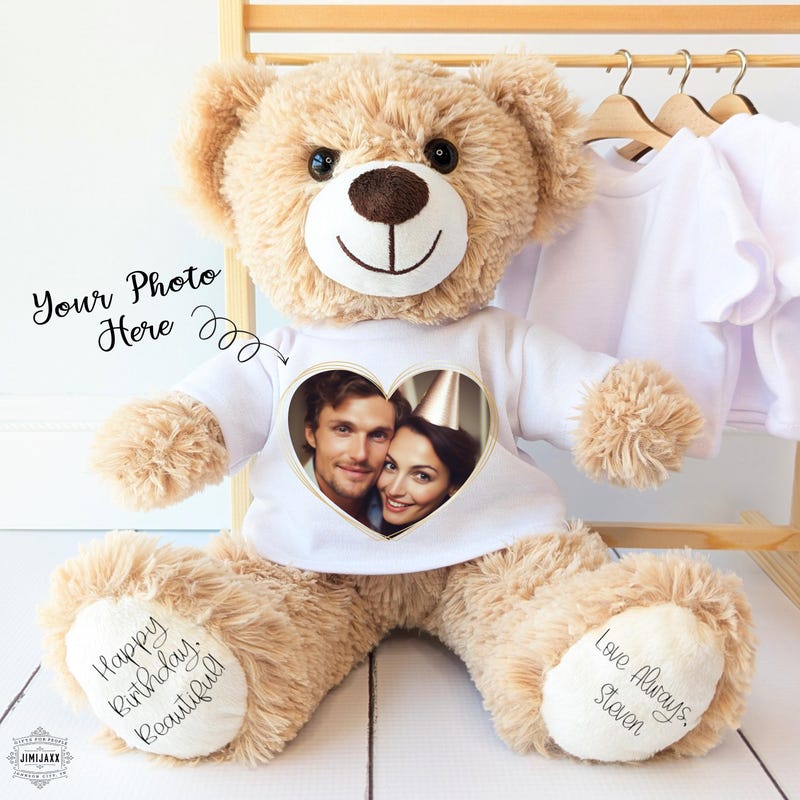 Personalized Teddy Bear - Etsy