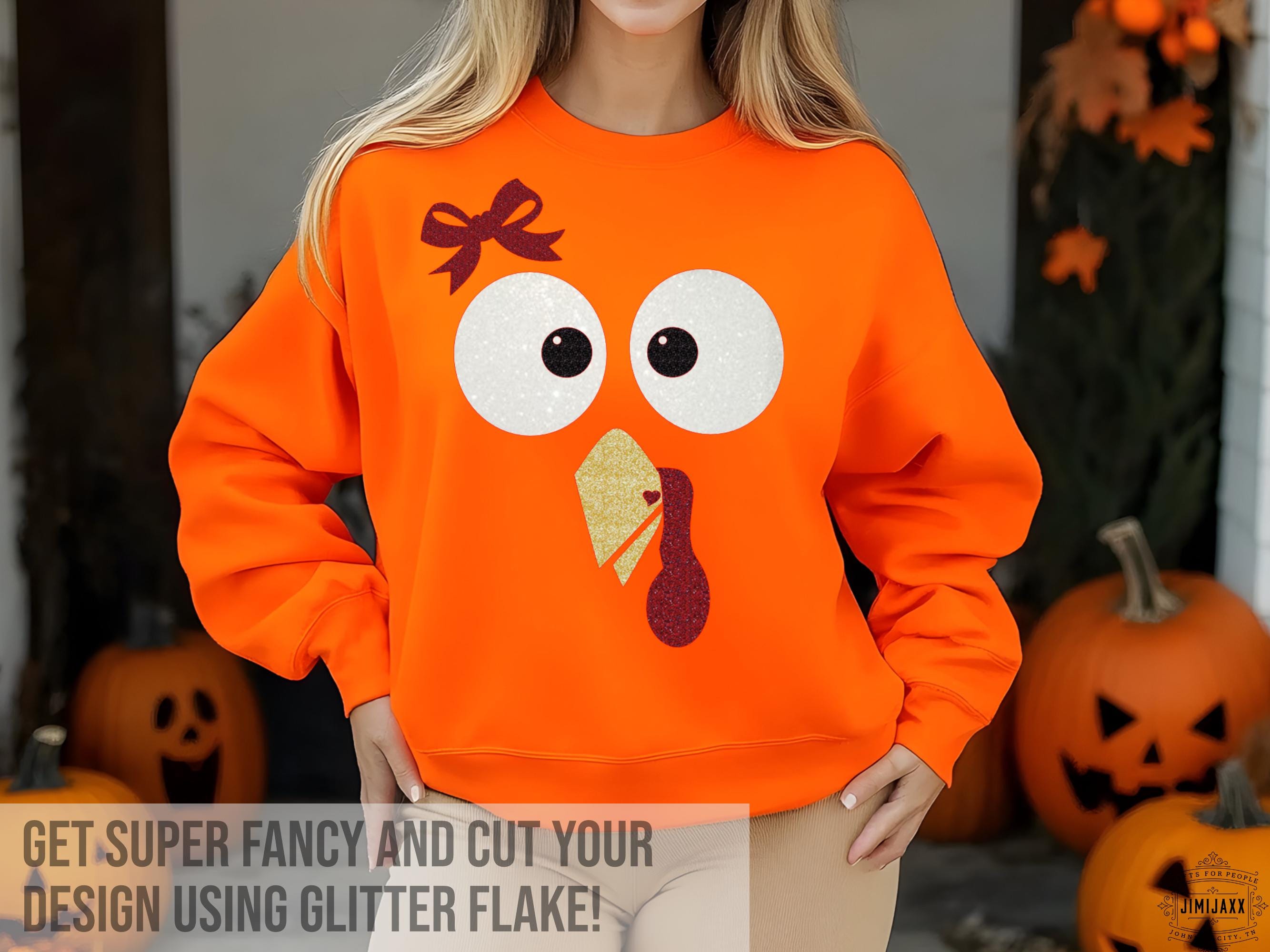 Thanksgiving Turkey Face SVG PNG, Family Turkey Trot Matching Shirt ...