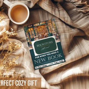 Book Store Gift Card Holder, Book Gift Basket Idea, Gift Ideas for Book ...