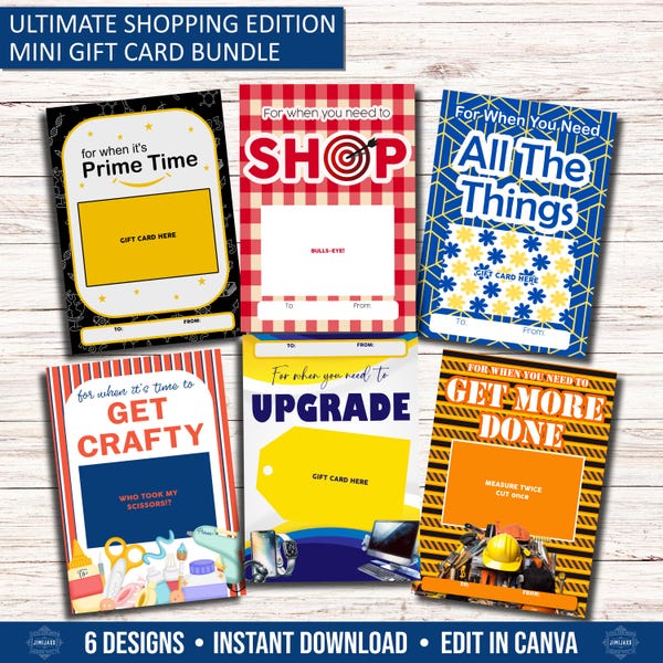 Mini Gift Cards - 60+ Gift Ideas for 2025