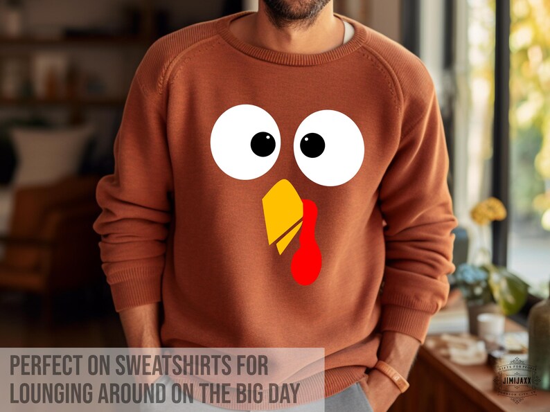 Thanksgiving Turkey Face SVG PNG, Family Turkey Trot Matching Shirt ...