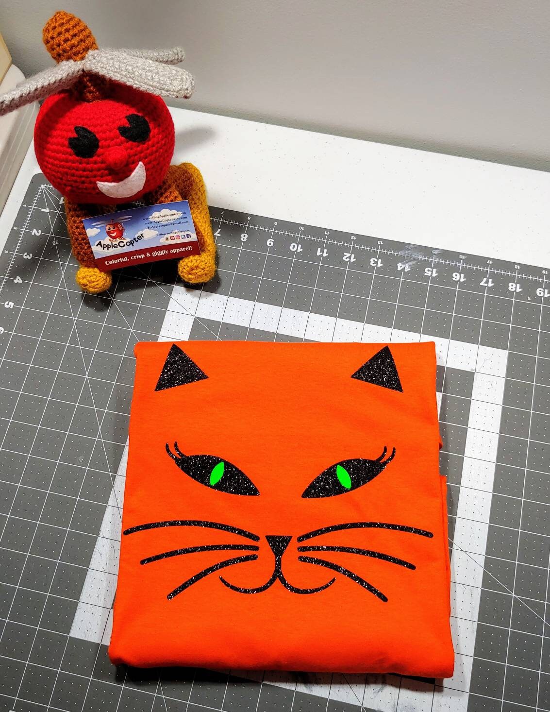 Halloween Cat Shirt Cat Face Shirt Halloween Kitty Shirt | Etsy