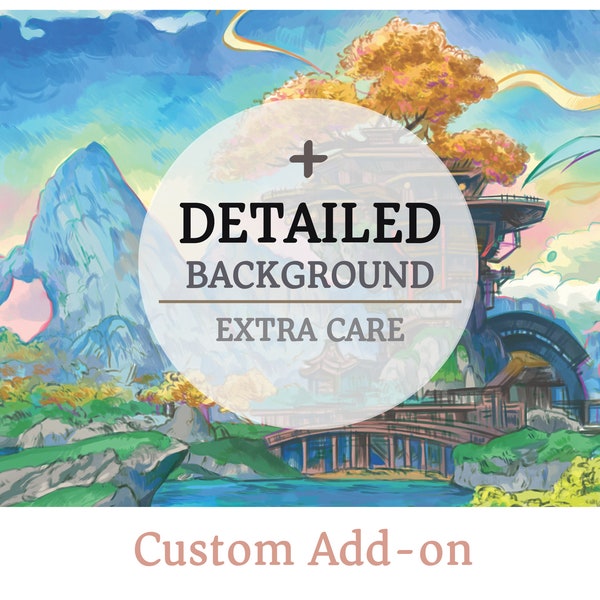 Background Art Commission - Etsy