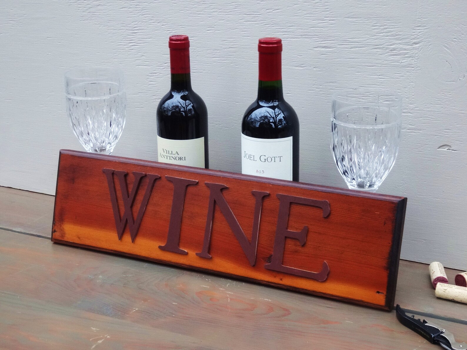 Wine Sign A Unique Bar Sign Farmhouse Decor She Shed - Etsy